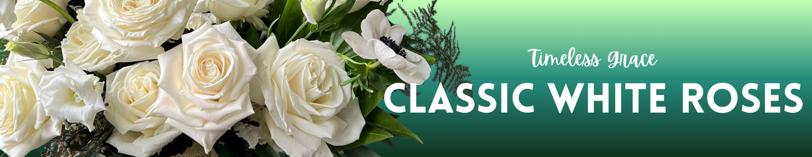 Classic White Roses | Baltimore (MD) Wedding Flowers | Flowers & Fancies